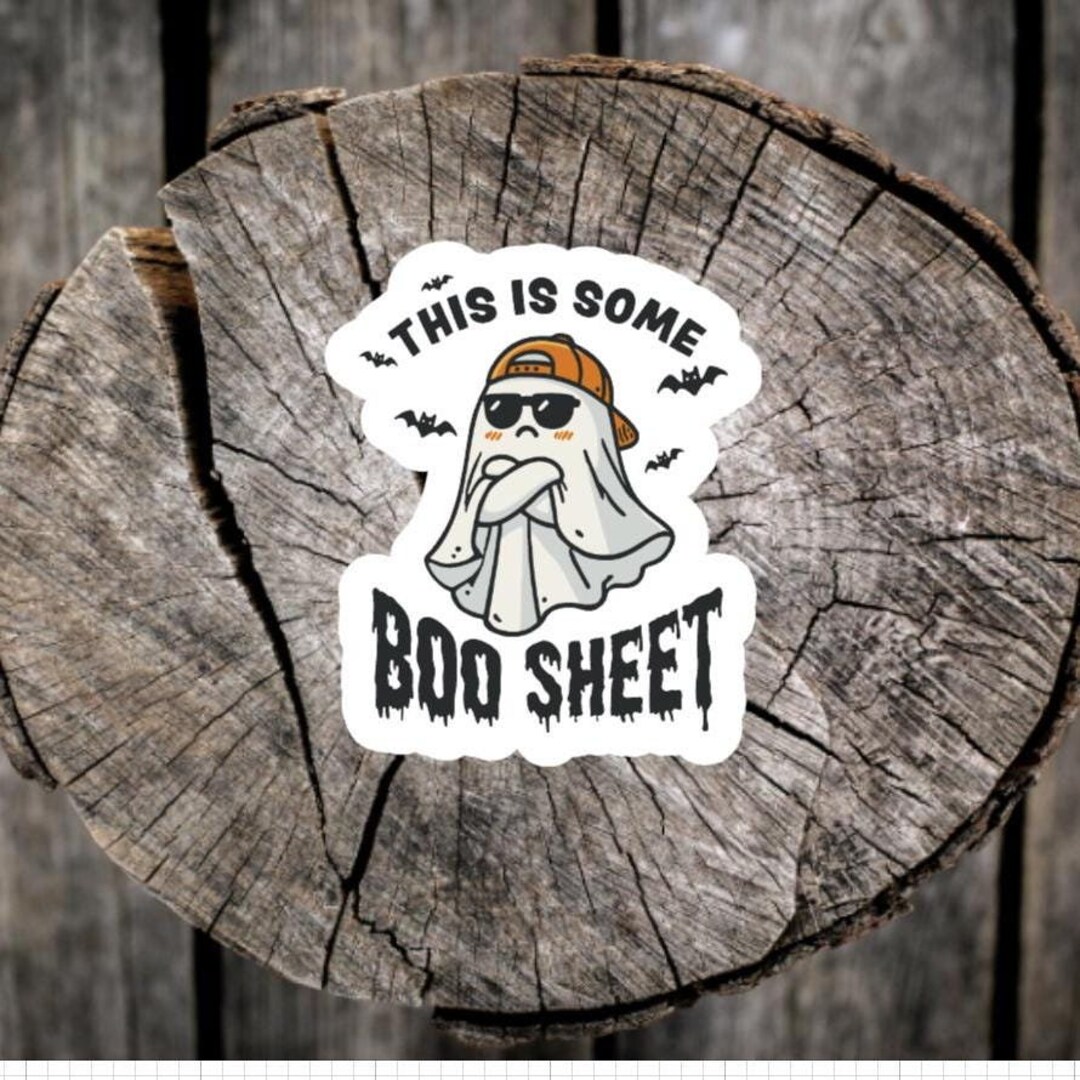 This is Some Boo Sheet Vinyl Sticker, Laptop Sticker, Kindle Sticker ...