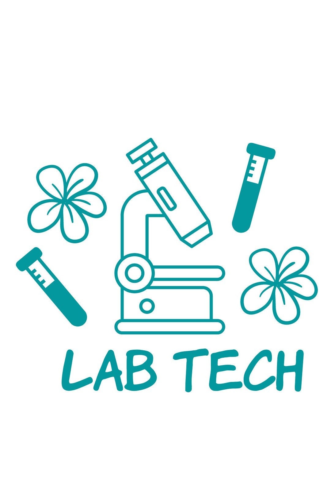 Permanent Vinyl Lab Tech Decalcar Decalcar Bumper - Etsy