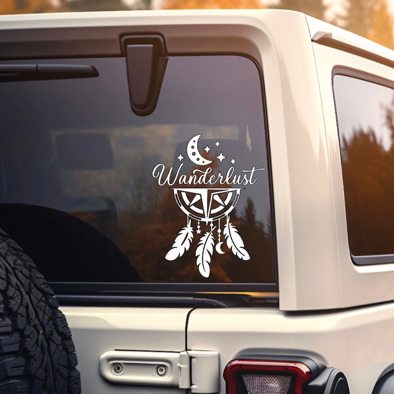 Wanderlust Decal - Etsy