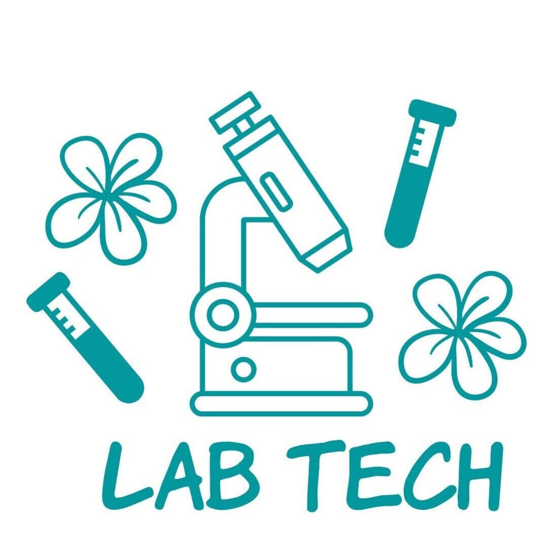 Permanent Vinyl Lab Tech Decal|car Decal|car Bumper Sticker|laptop ...