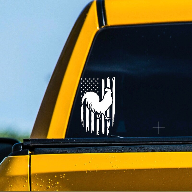 Rooster Decals - Etsy