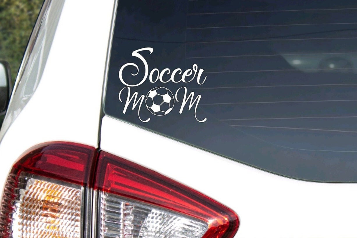 Soccer Mom Car Vinyl Decalstocking Stuffermom Giftlaptop - Etsy