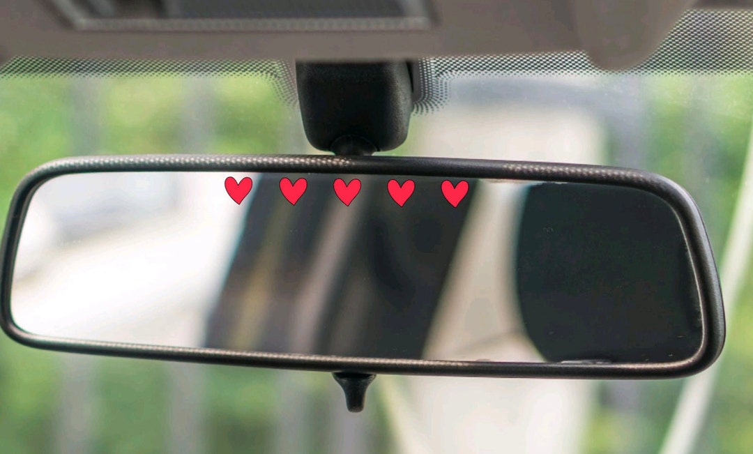 Car Mirror Vinyl Die Cut Decalrear View Mirror Stickerbest Friend ...