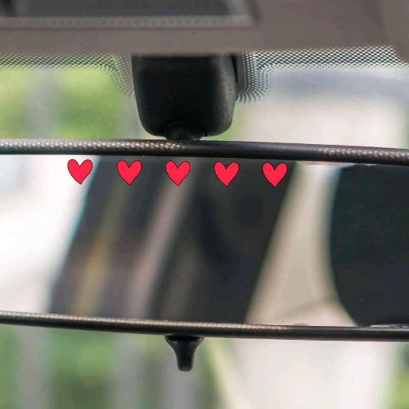 Heart Car Decal - Etsy