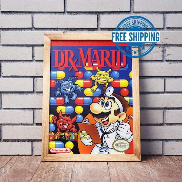 Dr Mario - Etsy