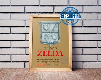 Zelda Nes Poster - Etsy
