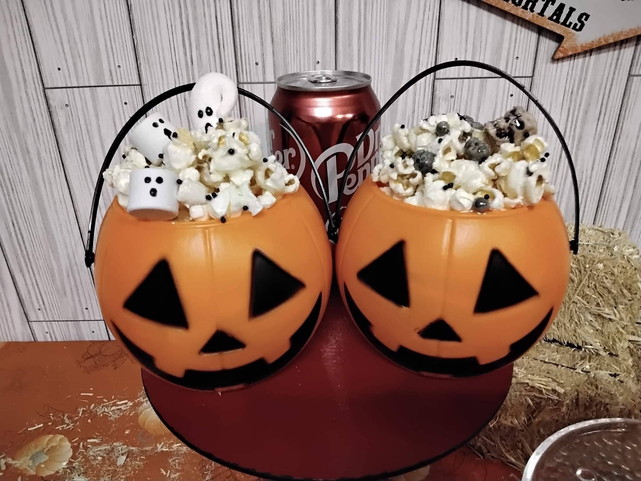 Halloween Popcorn, Halloween Treats, Fake Popcorn, Photo Prop, Decor - Etsy