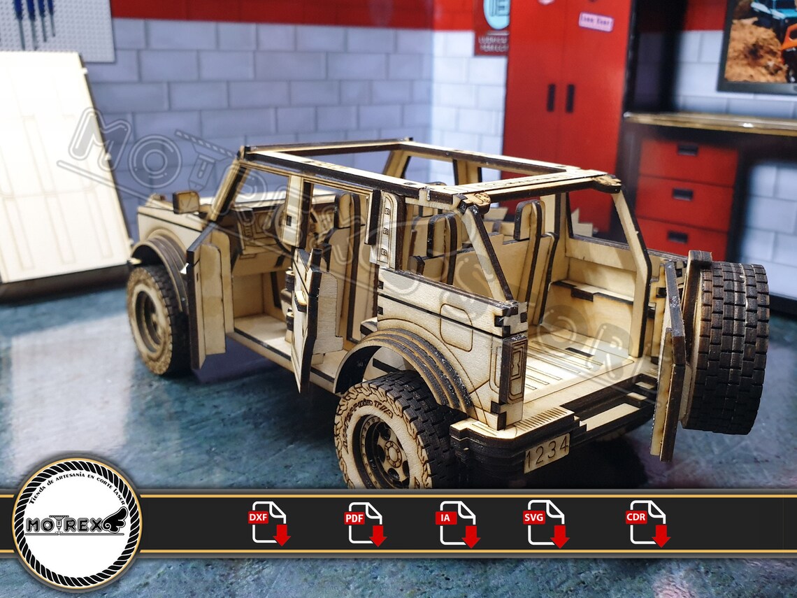 Ford Bronco Sport Cnc Laser Cut Dxf, Ai, Cdr, Pdf, Svg. Etc - Etsy