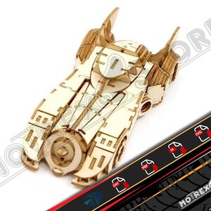 Batmobile 1995 Files 3mm Cnc Laser Cut Dxf, Ai, Cdr, Pdf, Svg. Etc - Etsy