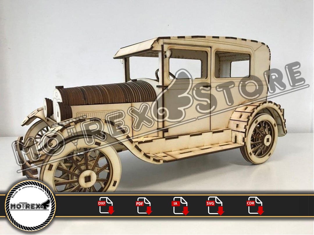 Ford Model A 1927 Cnc Laser Cut Files Dxf, Ai, Cdr, Pdf, Svg. Etc - Etsy