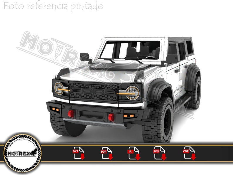 Ford Bronco Sport Cnc Laser Cut Dxf, Ai, Cdr, Pdf, Svg Files. Etc - Etsy