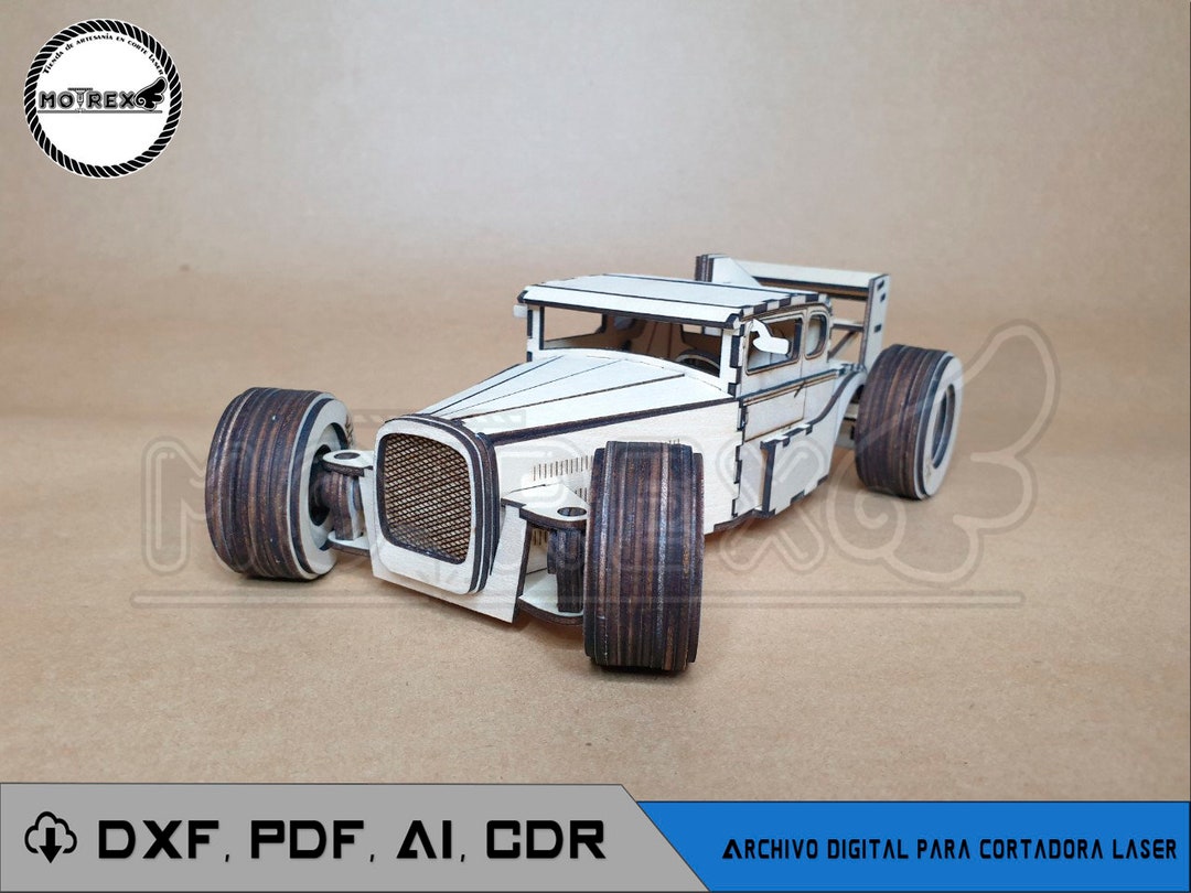 Ford Hot Road F1 Cnc Laser Cut Dxf, Ai, Cdr, Pdf, Svg Files. Etc - Etsy