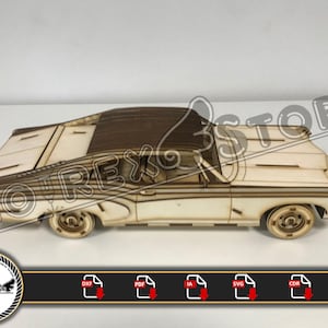 Chevrolet Impala 1967 Cnc Laser Cut Dxf, Ai, Cdr, Pdf, Svg Files. Etc ...