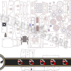 Ford Mustang Cnc Laser Cut Dxf, Ai, Cdr, Pdf, Svg Files. Etc - Etsy