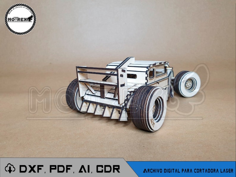 Ford Hot Road F1 Cnc Laser Cut Dxf, Ai, Cdr, Pdf, Svg. Etc - Etsy UK