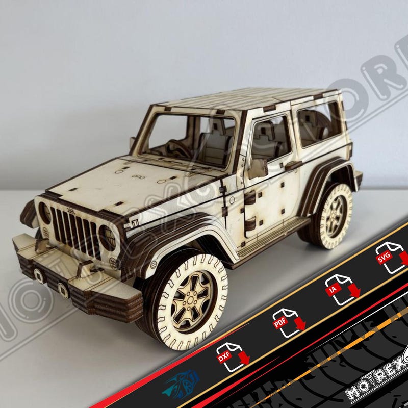 Jeep Cut File Dxf - Etsy