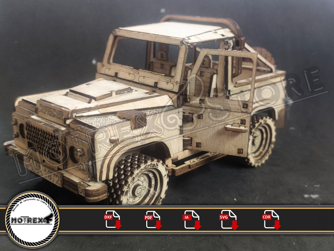 Land Rover Defender Cnc Laser Cut Dxf, Ai, Cdr, Pdf, Svg Files. Etc - Etsy