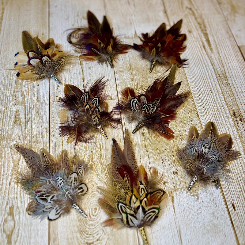 Feather Pin for Fedora - Etsy UK