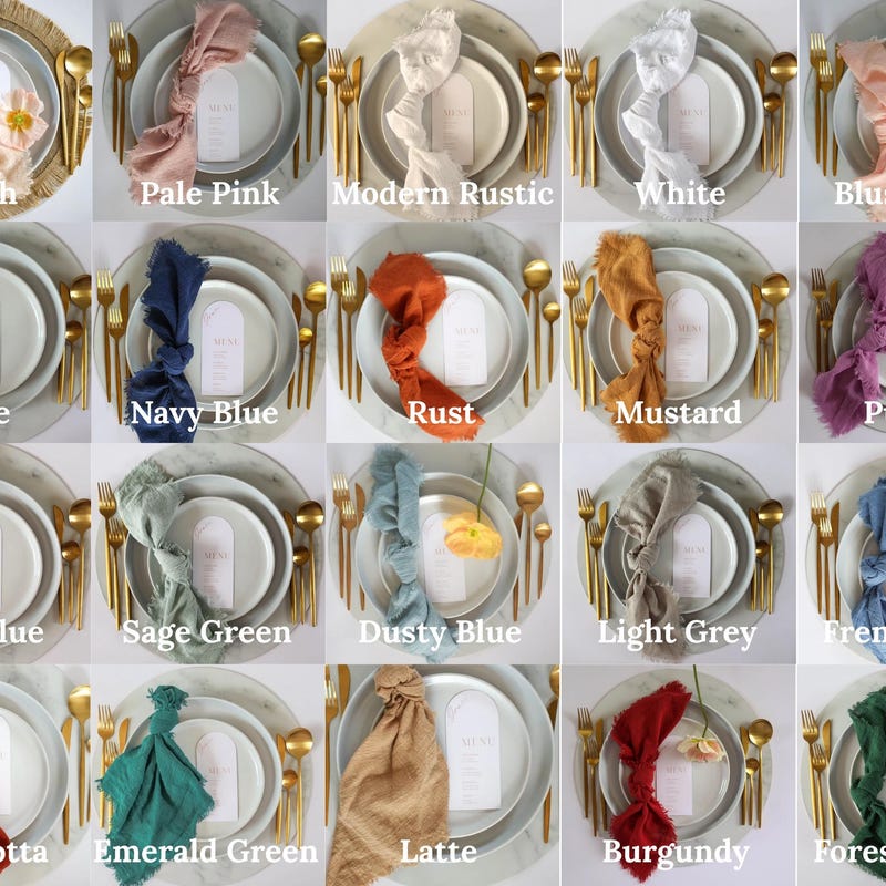 Mint Green Napkins - Etsy