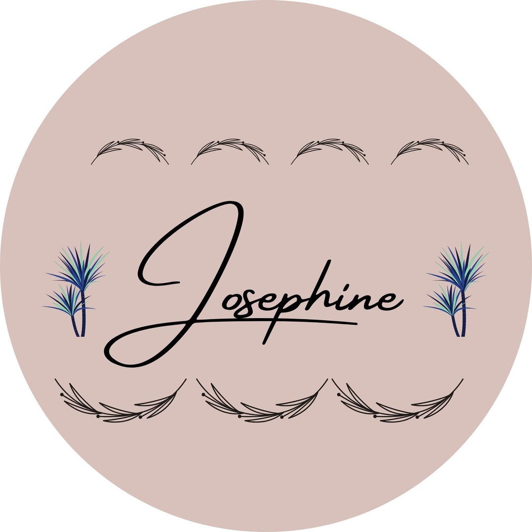 Josephine Labels: Circular Logo Stickers Perfect for - Etsy