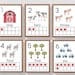 FARM THEME NUMBER Posters, Printable Farm Theme, Numbers 1-20 Classroom ...
