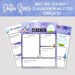 MEET THE TEACHER Space Theme Newsletter Templates, Canva Templates for ...