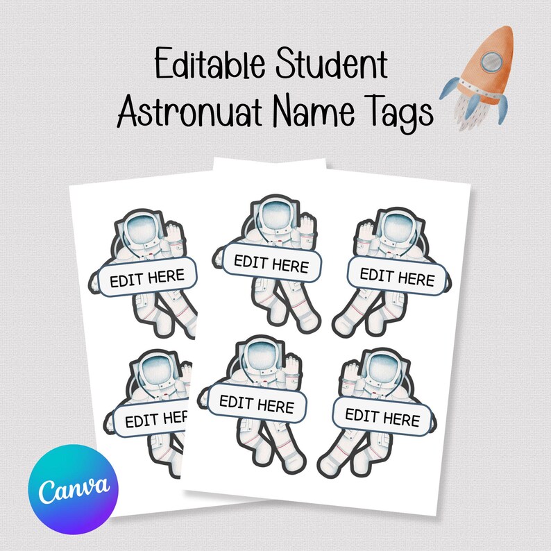 SPACE CLASSROOM JOBS Display, Printable Classroom Jobs Chart, Editable ...
