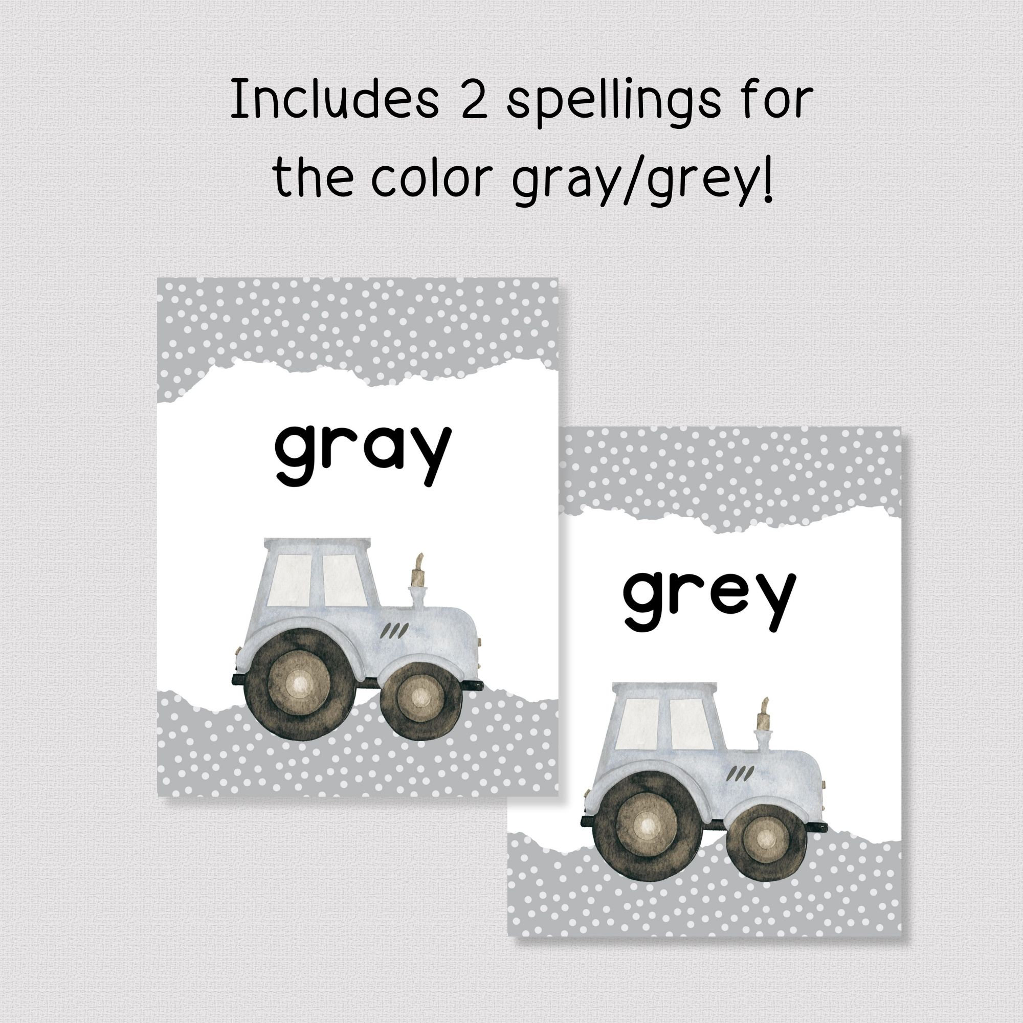 COLOR POSTERS for CLASSROOM Bright Polka Dot, Printable Color Wall ...