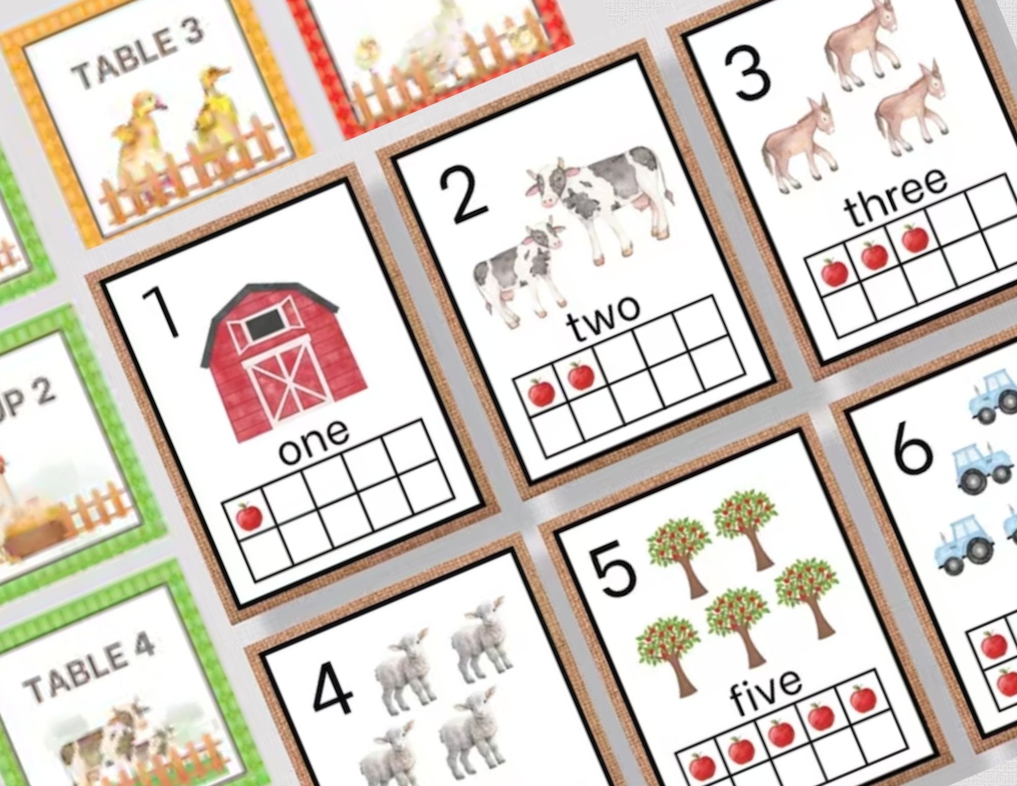 FARM THEME Classroom Decor Bundle, Printable Farm Theme Classroom Decor ...
