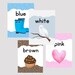 COLOR POSTERS for CLASSROOM Bright Polka Dot, Printable Color Wall ...