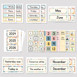 BOHO GARDEN CLASSROOM Decor Bundle, Printable Boho Theme Classroom ...