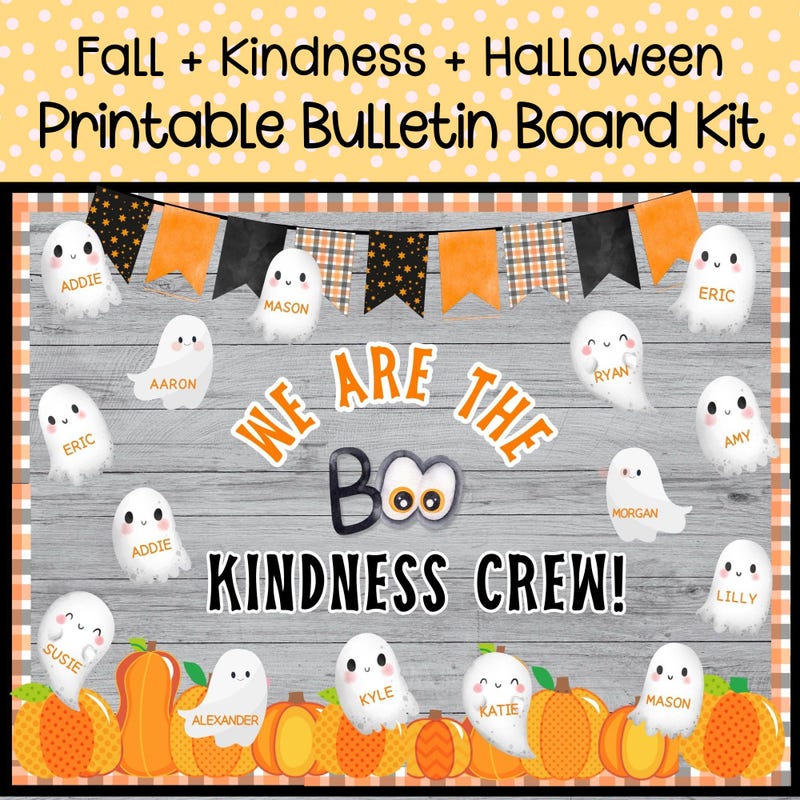 Fall Bulletin Board - Etsy
