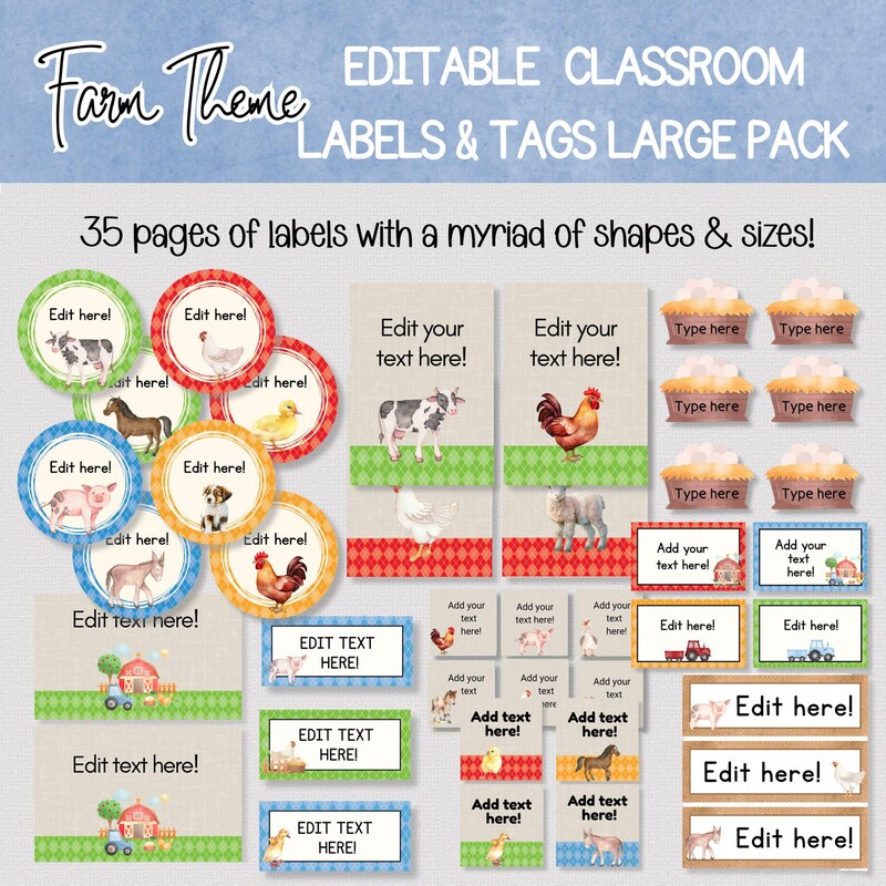 Farm Theme Decor - Etsy