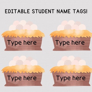 FARM THEME BACK to School Bulletin Board, Editable Farm Theme Bulletin ...