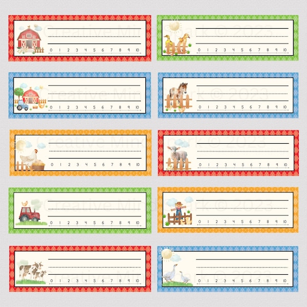 Desk Name Tags - Etsy