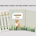 WOODLAND BINDER COVERS, Set of 10, Editable Binder Covers With Woodland ...