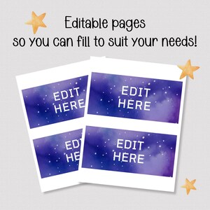 SPACE CLASSROOM JOBS Display, Printable Classroom Jobs Chart, Editable ...