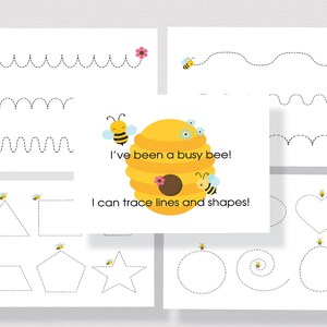 PRESCHOOL LINE TRACING Busy Book, Preschool Tracing Activitiy Book, Pre ...
