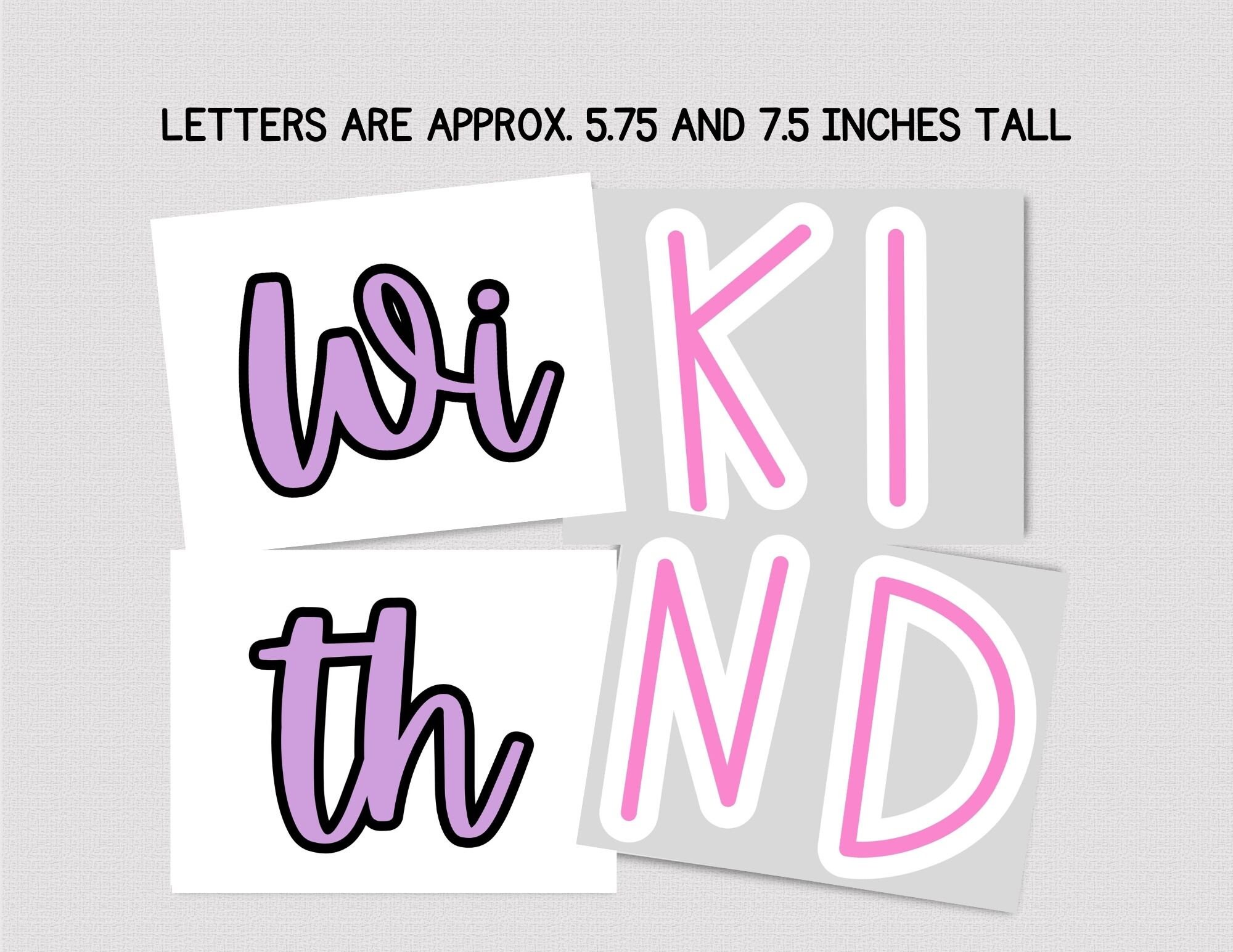 SPRING BULLETIN BOARD Kit, Printable Kindness Spring Bulletin Board Kit ...