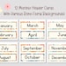BOHO GARDEN CLASSROOM Calendar Kit, Printable Boho Calendar Set , Retro ...