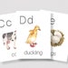 FARM THEME ALPHABET Posters, Printable Farm Alphabet, Farm Alphabet ...