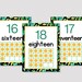 PRINTABLE JUNGLE NUMBER Posters, Jungle Theme Numbers 1-20 Classroom ...