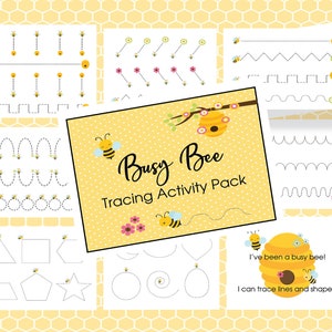 PRESCHOOL LINE TRACING Busy Book, Preschool Tracing Activitiy Book, Pre ...