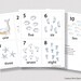 NUMBER FLASHCARDS 1-10, Printable Ocean Animal Number Cards, Under the ...