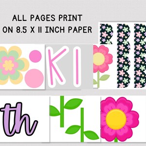 SPRING BULLETIN BOARD Kit, Printable Kindness Spring Bulletin Board Kit ...