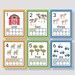 FARM THEME NUMBER Printable Posters, Farm Numbers 1-20 Classroom Wall ...