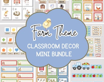 Farm Theme Classroom Bundle - Etsy
