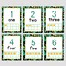 PRINTABLE JUNGLE NUMBER Posters, Jungle Theme Numbers 1-20 Classroom ...