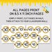 BEE THEME NUMBER Line for Classroom, Printable Honeybee Number Line 0 ...