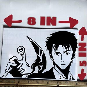 Parasyte Shinichi and Migi Sticker Car Decal Permanent Cricut Vinyl ...